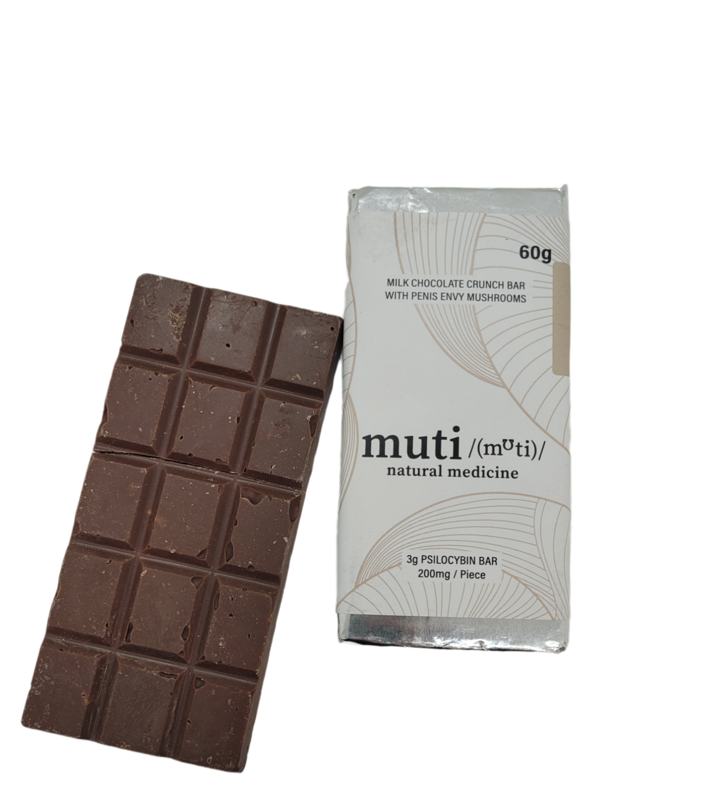 Muti - Penis Envy - Chocolate Bars - Milk or Dark - 3g and 6g - PSILO ...